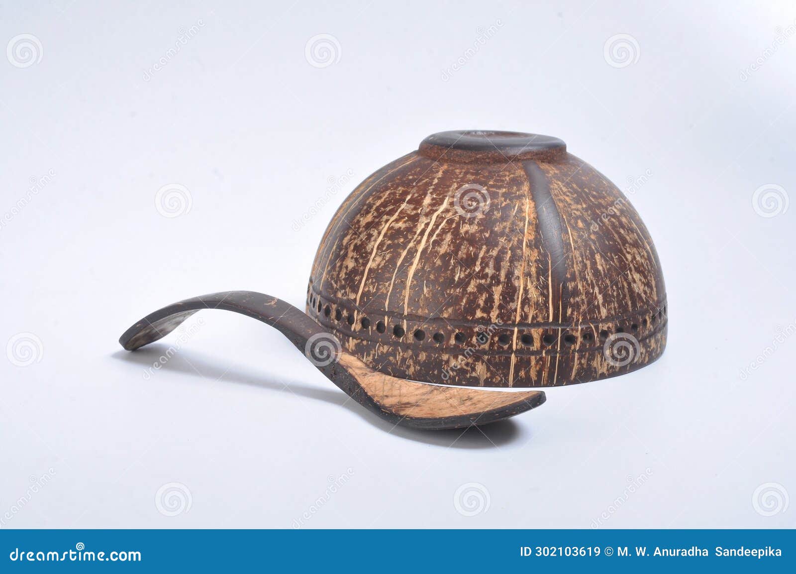 Coconut shell crafts stock image. Image of artwork, natural - 302103619