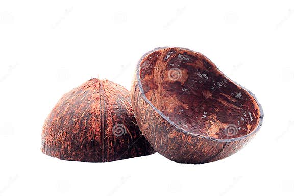 Coconut shell stock photo. Image of diet, broken, gourmet - 33973546