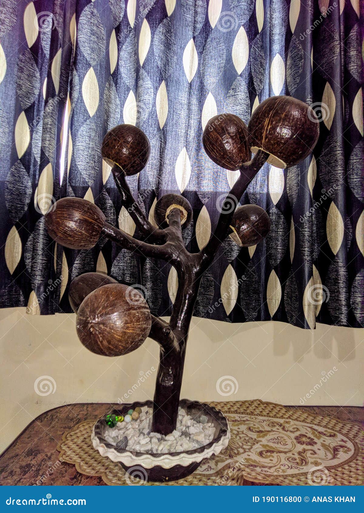 Shell In Tree With Sky Background Stock Image | CartoonDealer.com #95805679