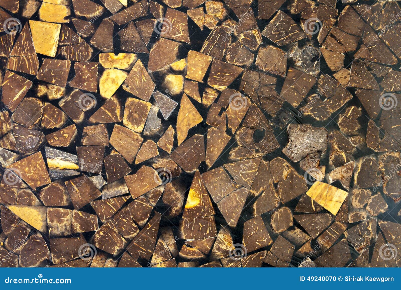 Coconut shell wall stock photo. Image of black, wall - 49240070