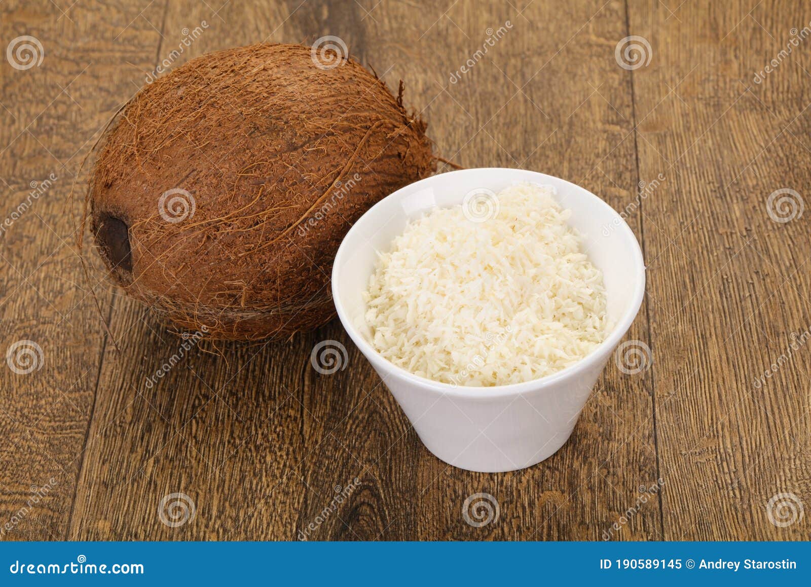 Coconut Shredded Chip with Nut Stock Image - Image of shredded, healthy ...
