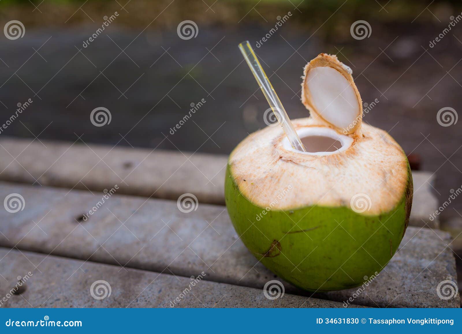 Coconut straw stock photo. Image of food, coconut, refreshment - 34631830