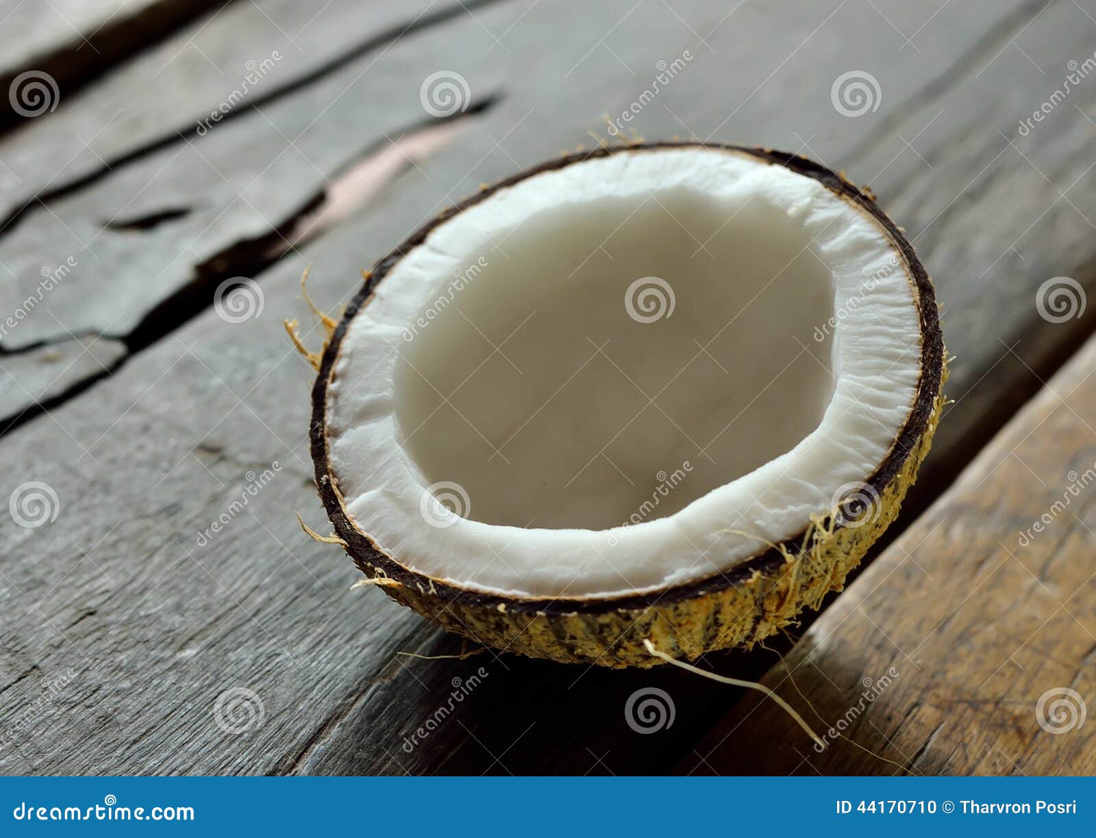 Coconut on table stock photo. Image of green, exotic - 44170710