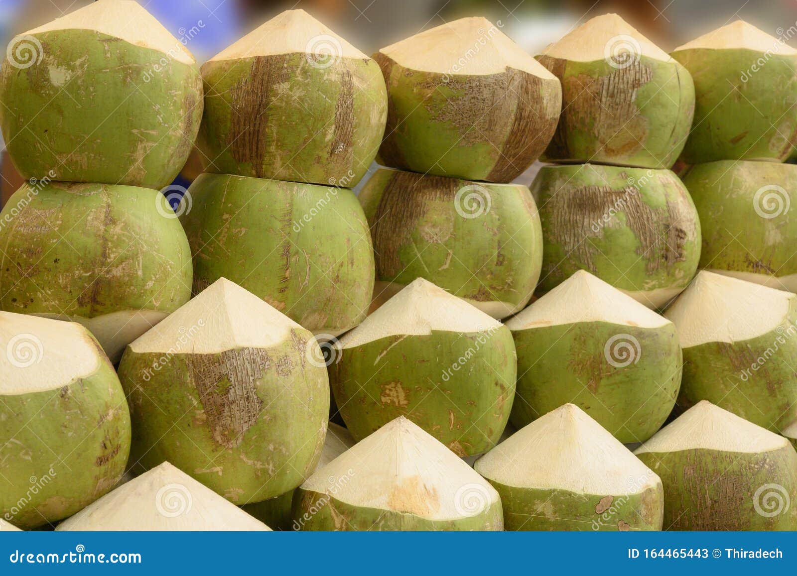 Coconut Thai stock image. Image of thai, coconut, tropical - 164465443