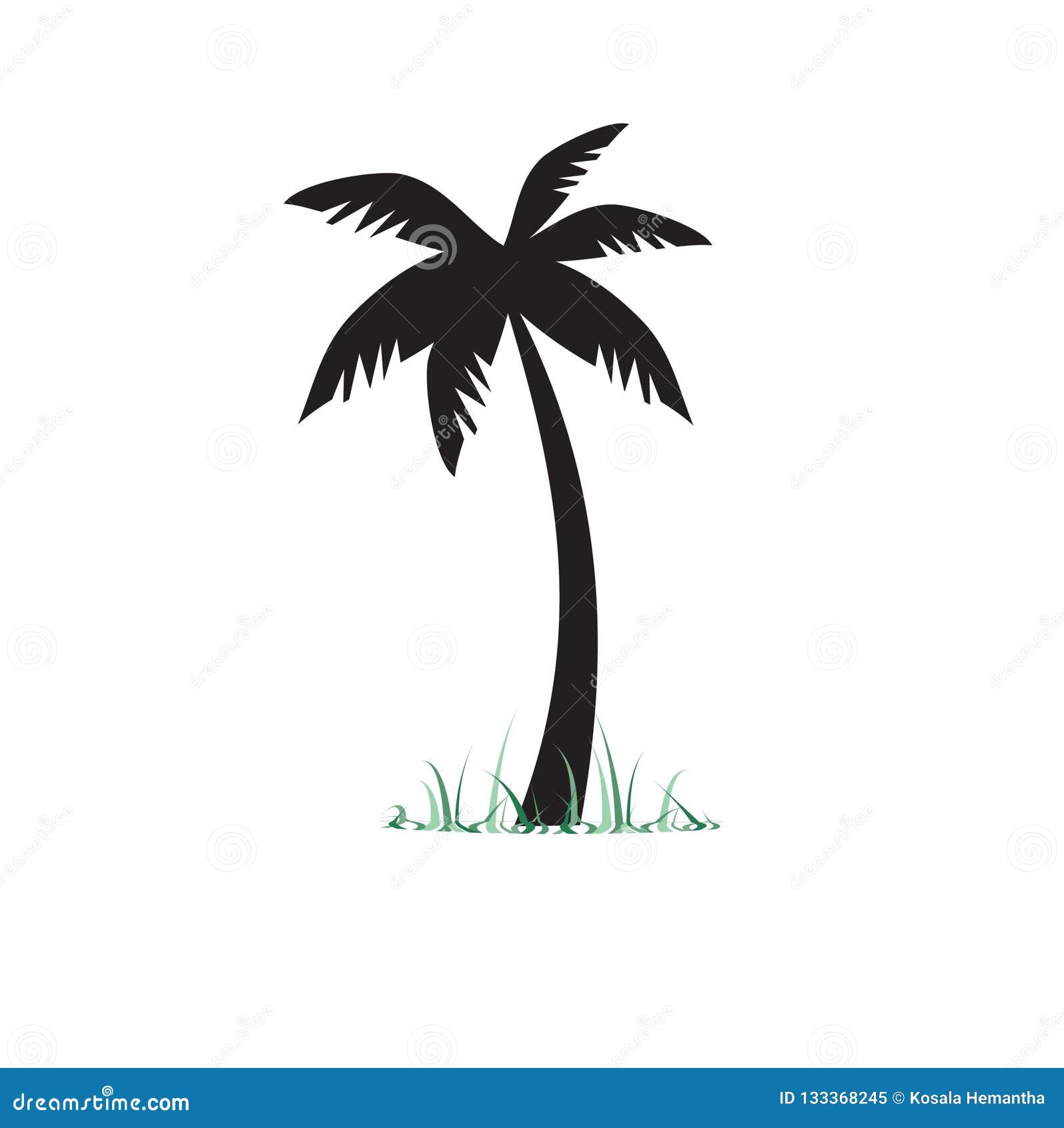 Coconut Tree, Tree, Vector, Illustrator Stock Illustration ... Coconut Tree, Tree, Vector, Illustrator Stock Illustration ...