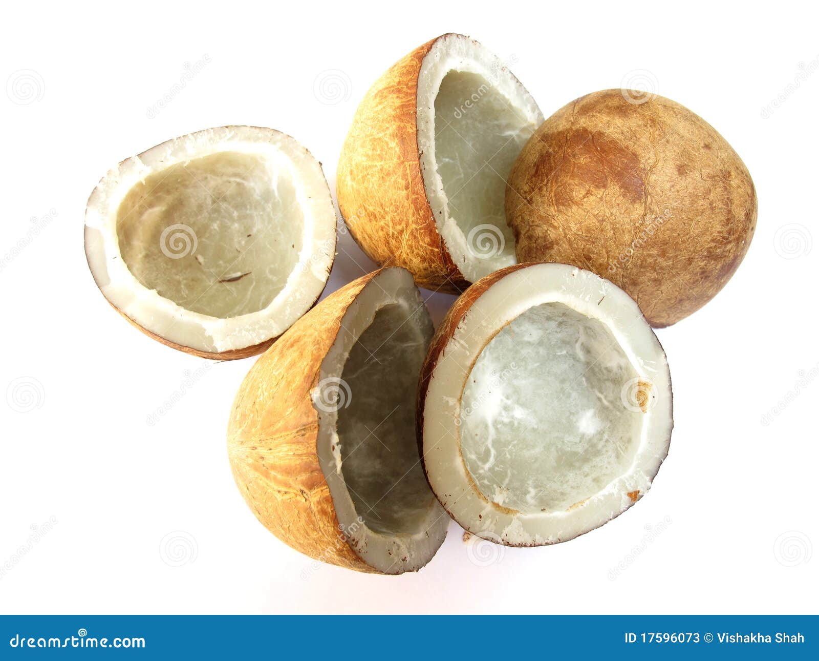 Coconuts stock image. Image of desicate, isolated, cook - 17596073