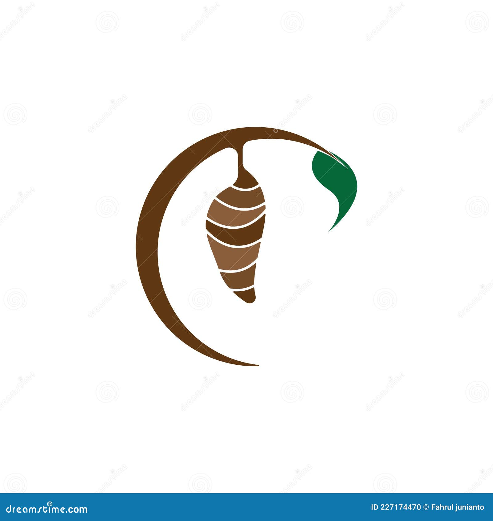Cocoon Icon and Symbol Vector Template Illustration Stock Vector ...