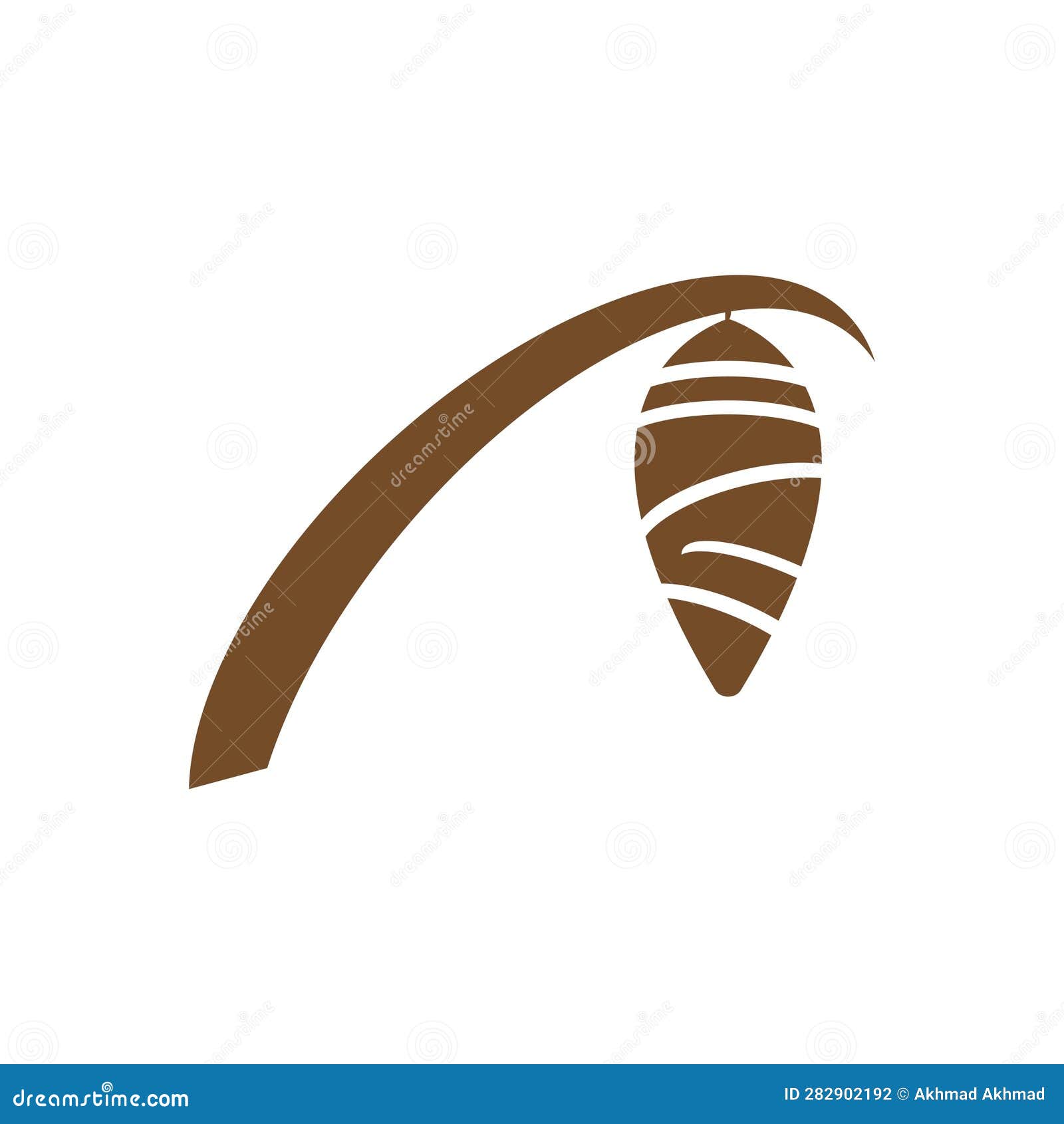 Cocoon icon stock vector. Illustration of concept, graphic - 282902192