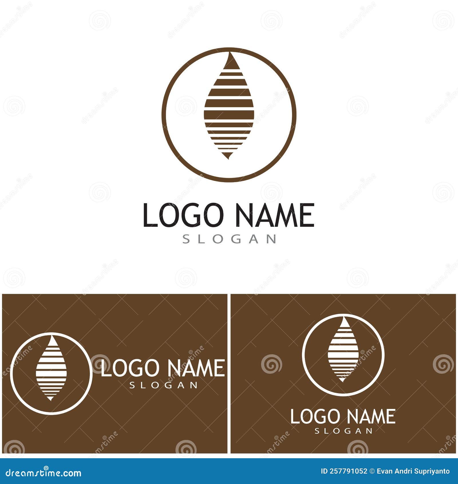 Cocoon Illustration Logo Vector Design Stock Vector - Illustration of ...