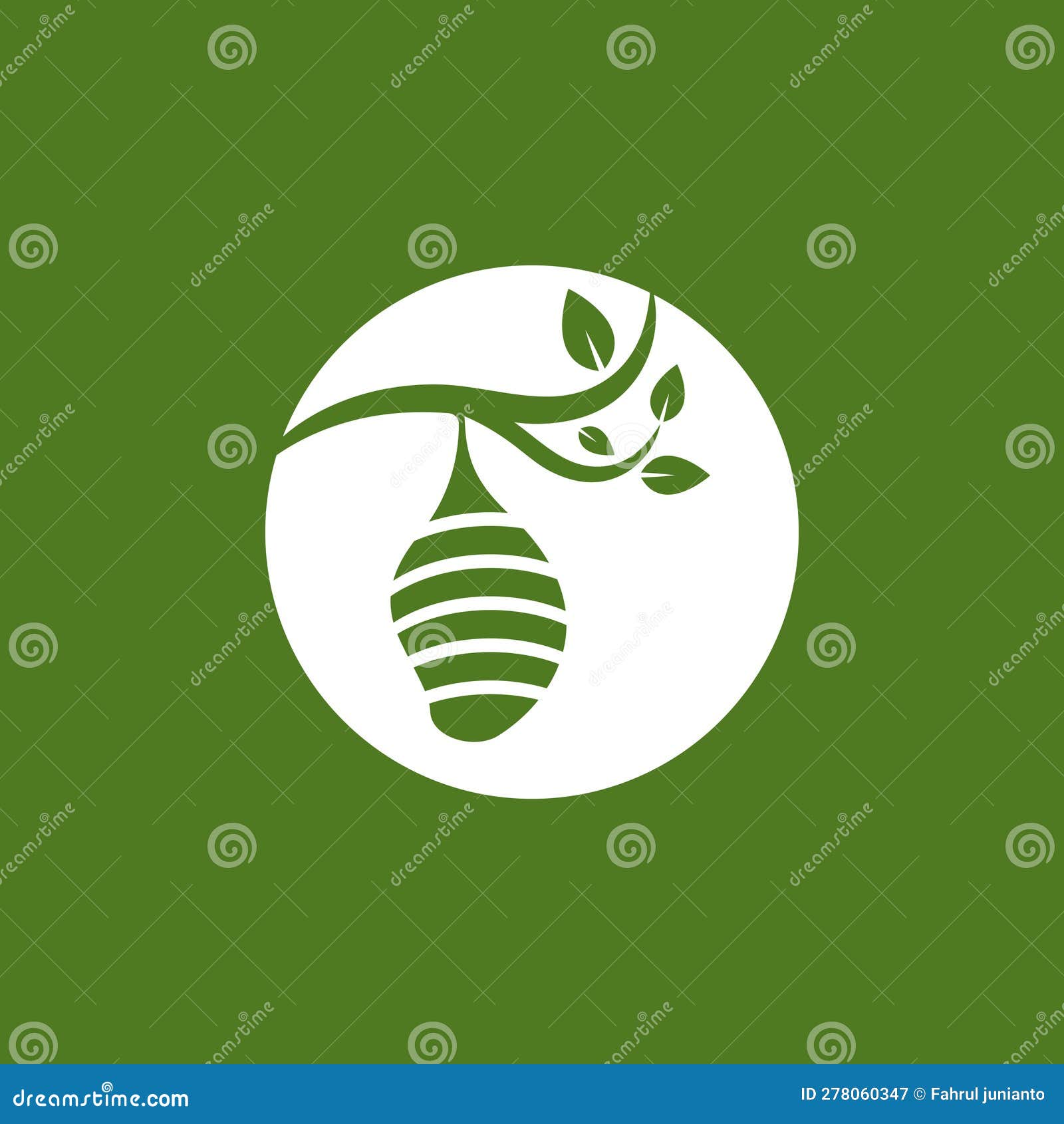 Cocoon Logo Vector Illustration Design Template Stock Illustration ...