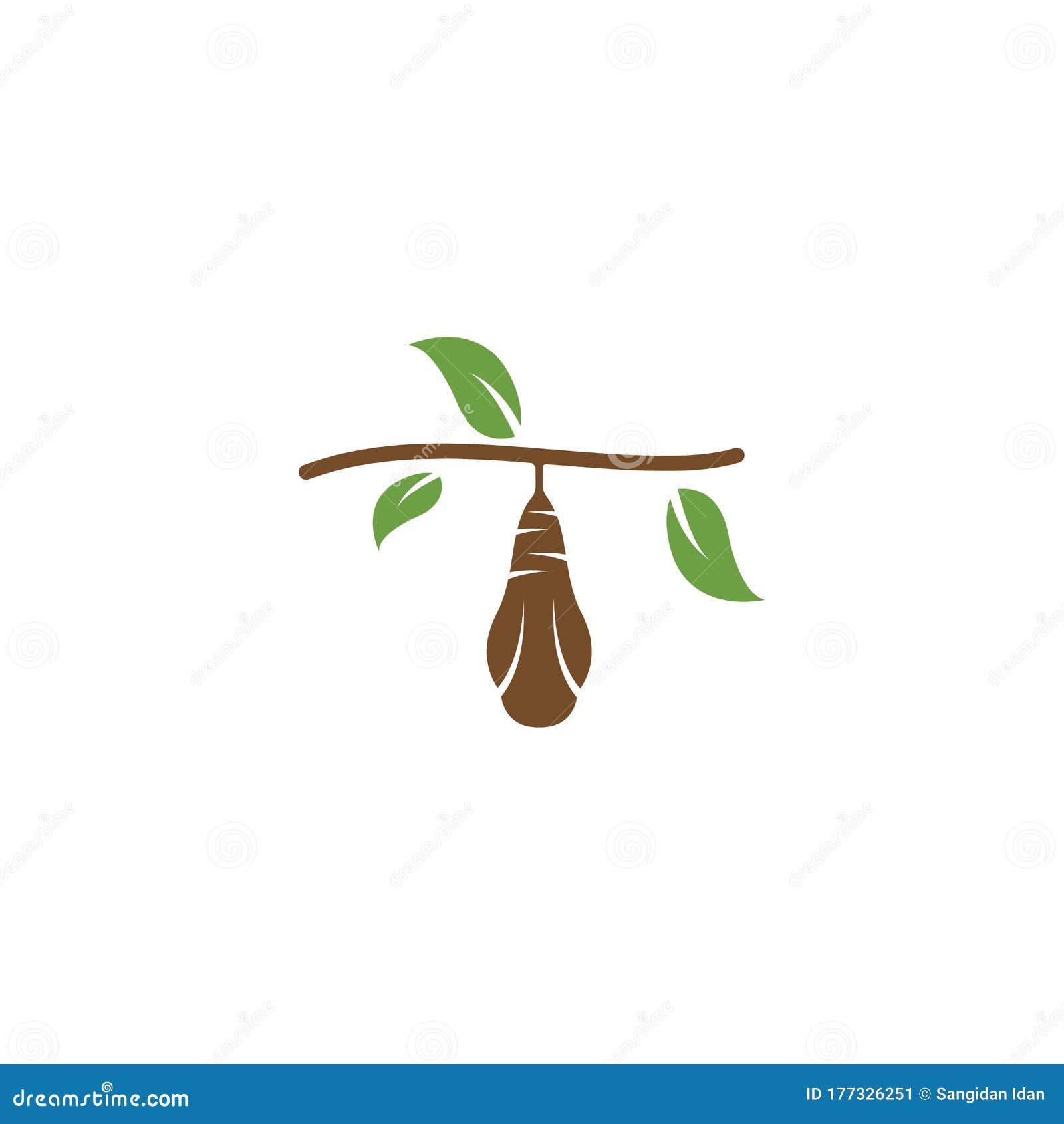 Cocoon Vector Illustrtion Design Stock Vector - Illustration of icon ...