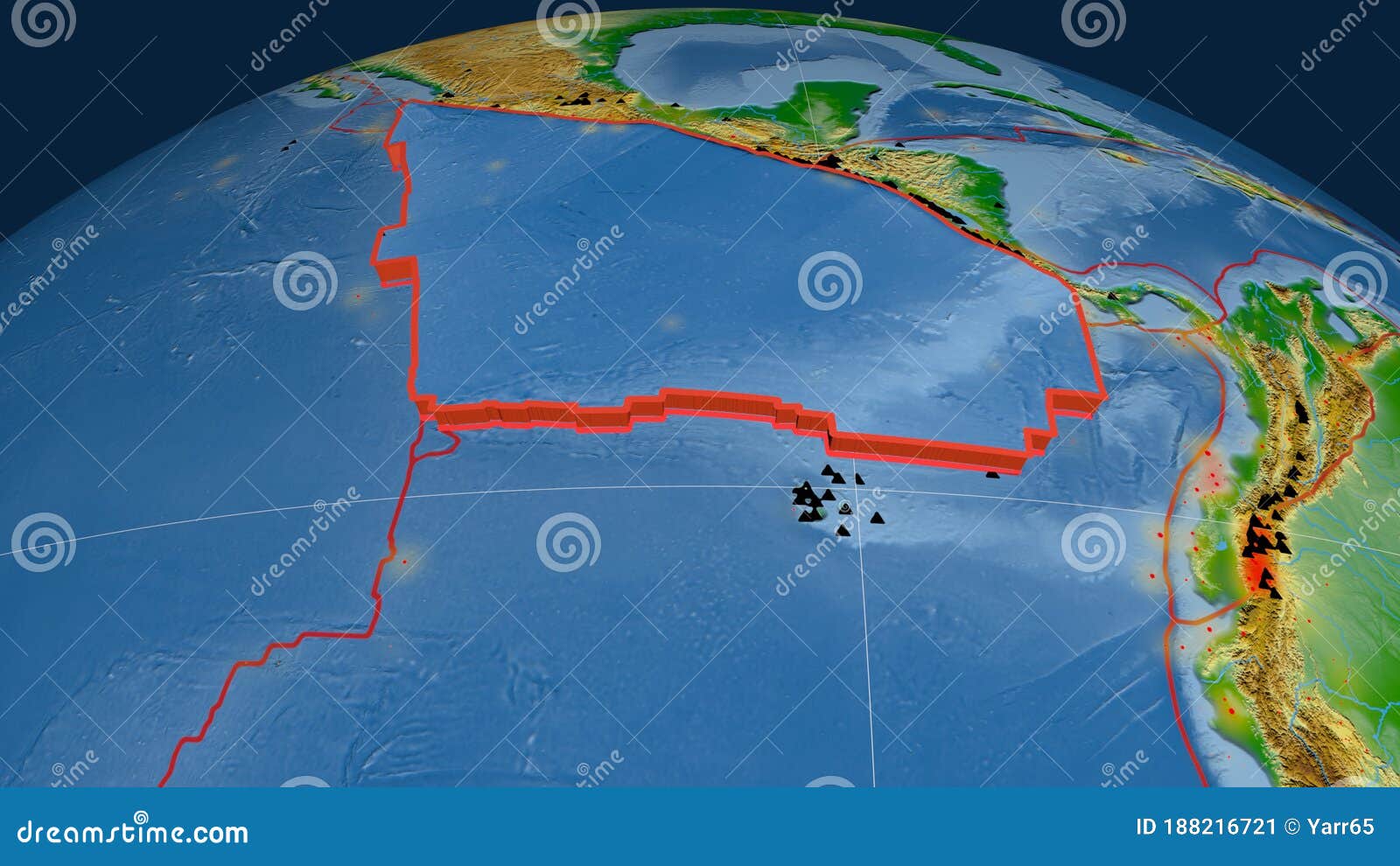 Cocos Plate Extruded - Physical Stock Illustration - Illustration of ...