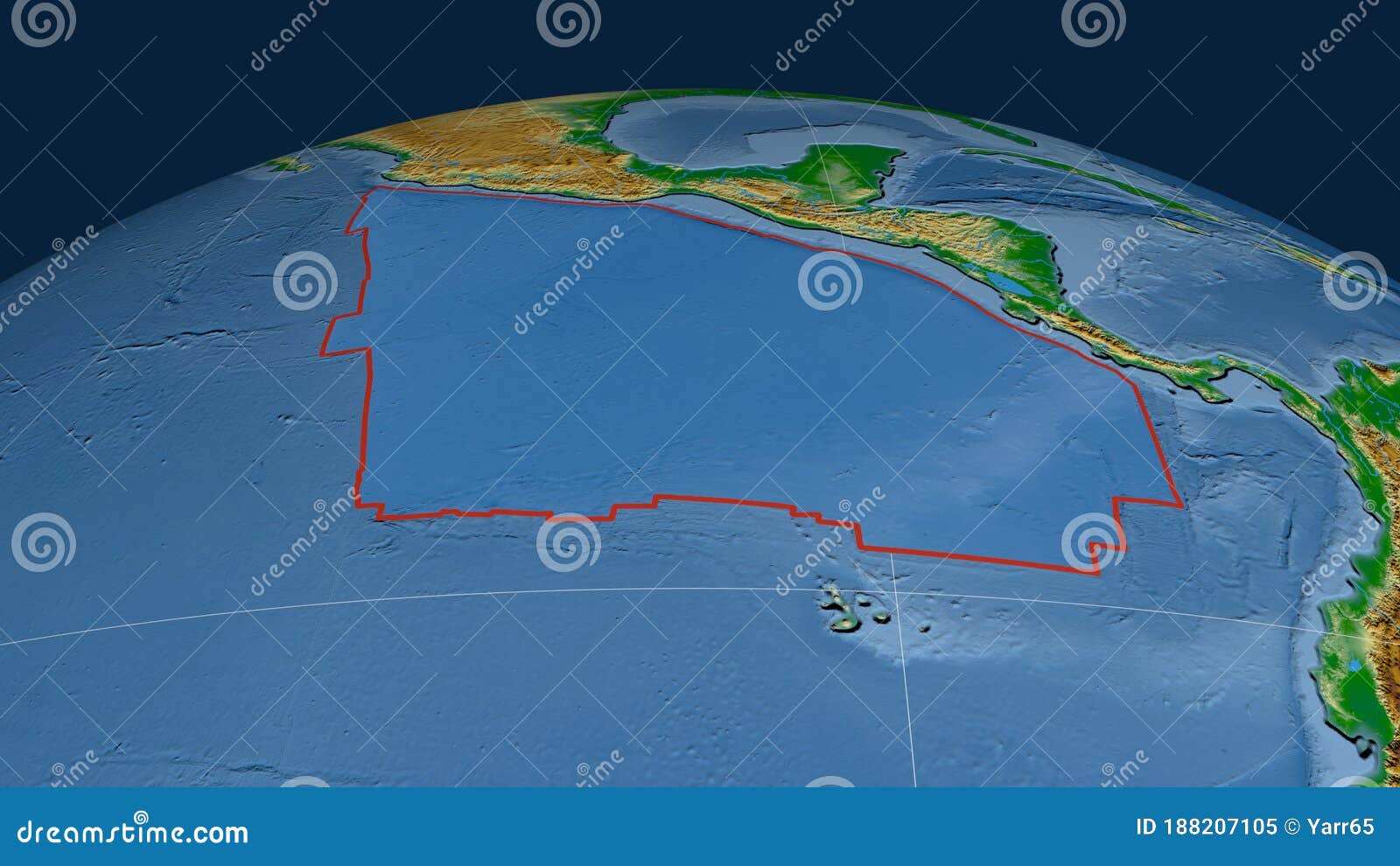 Cocos Plate Outlined - Physical Stock Illustration - Illustration of ...