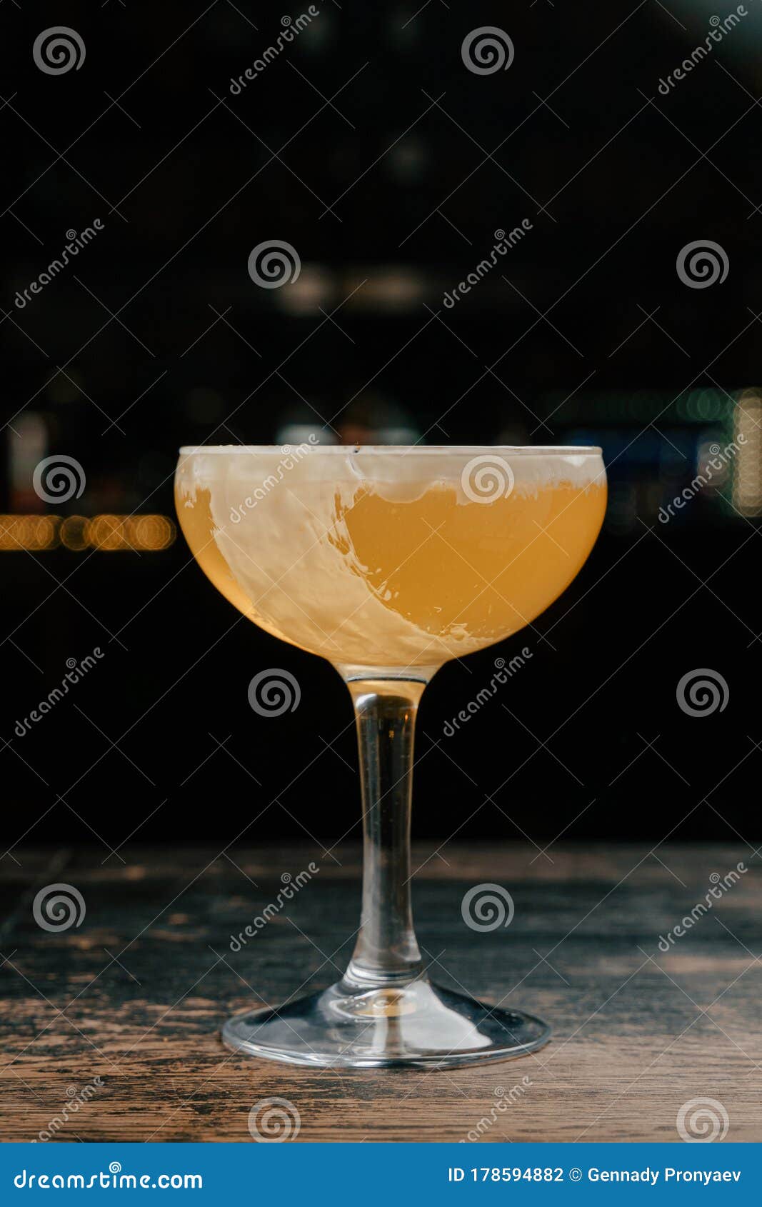 Coctail in the bar stock photo. Image of cocktail, colorful - 178594882