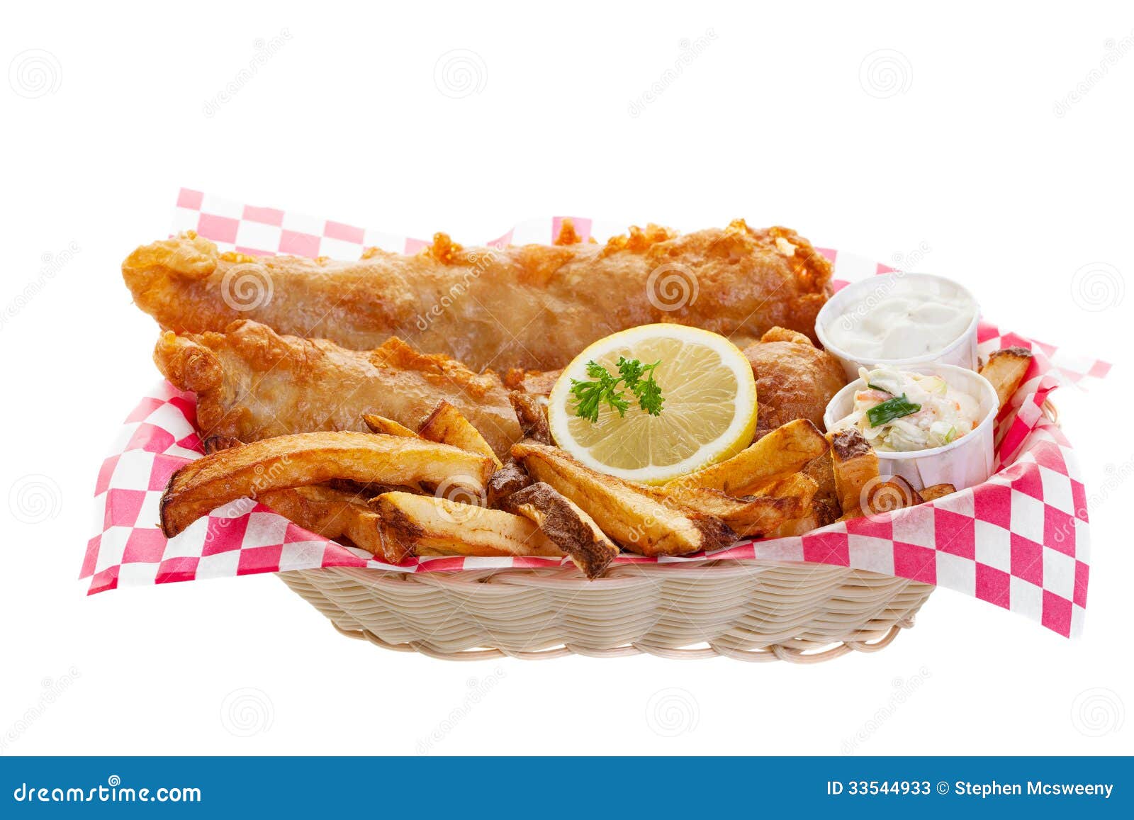 Cod and chips stock image. Image of beer, chips, food - 33544933