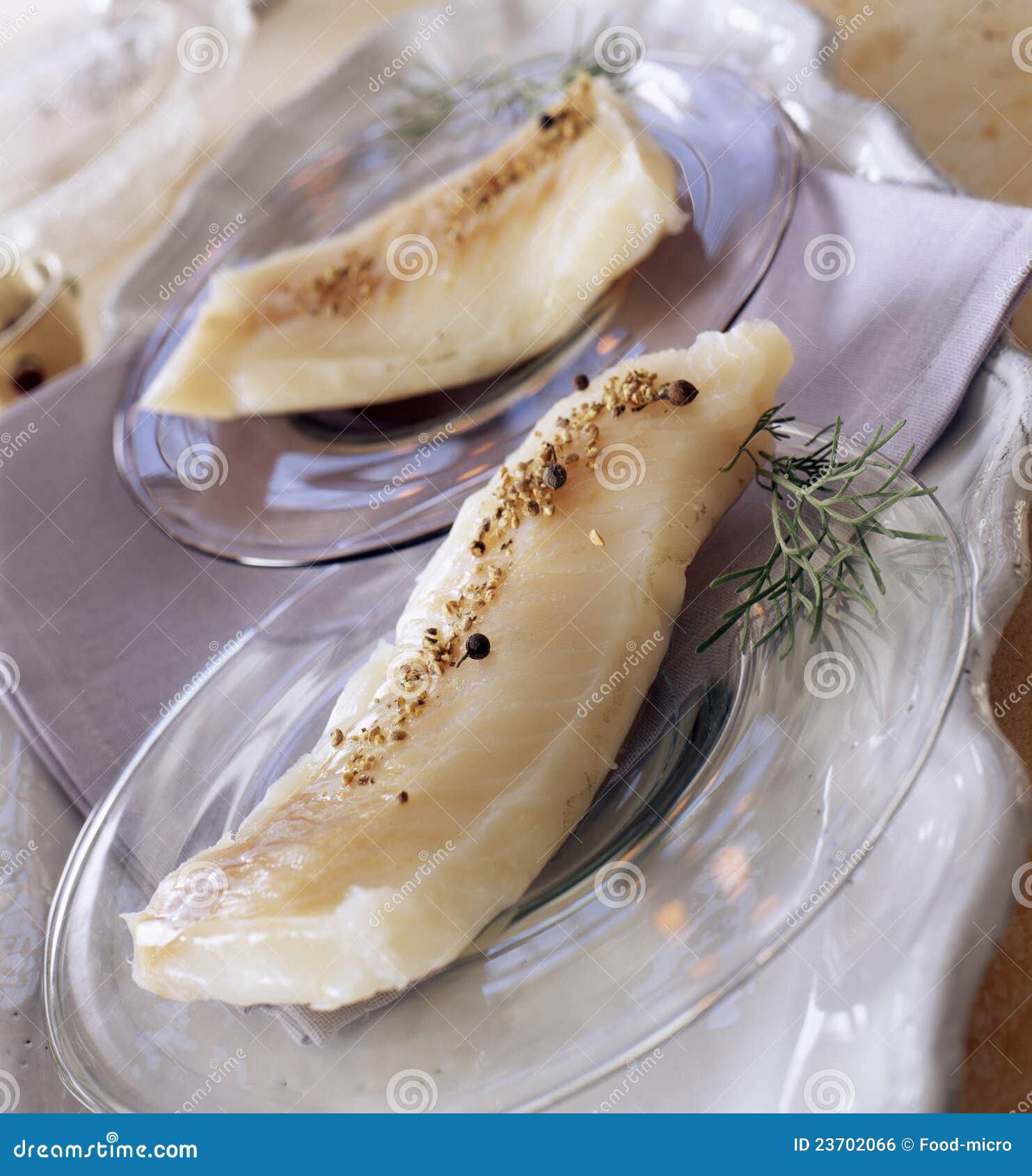 Cod fillet stock photo. Image of selection, peppered - 23702066