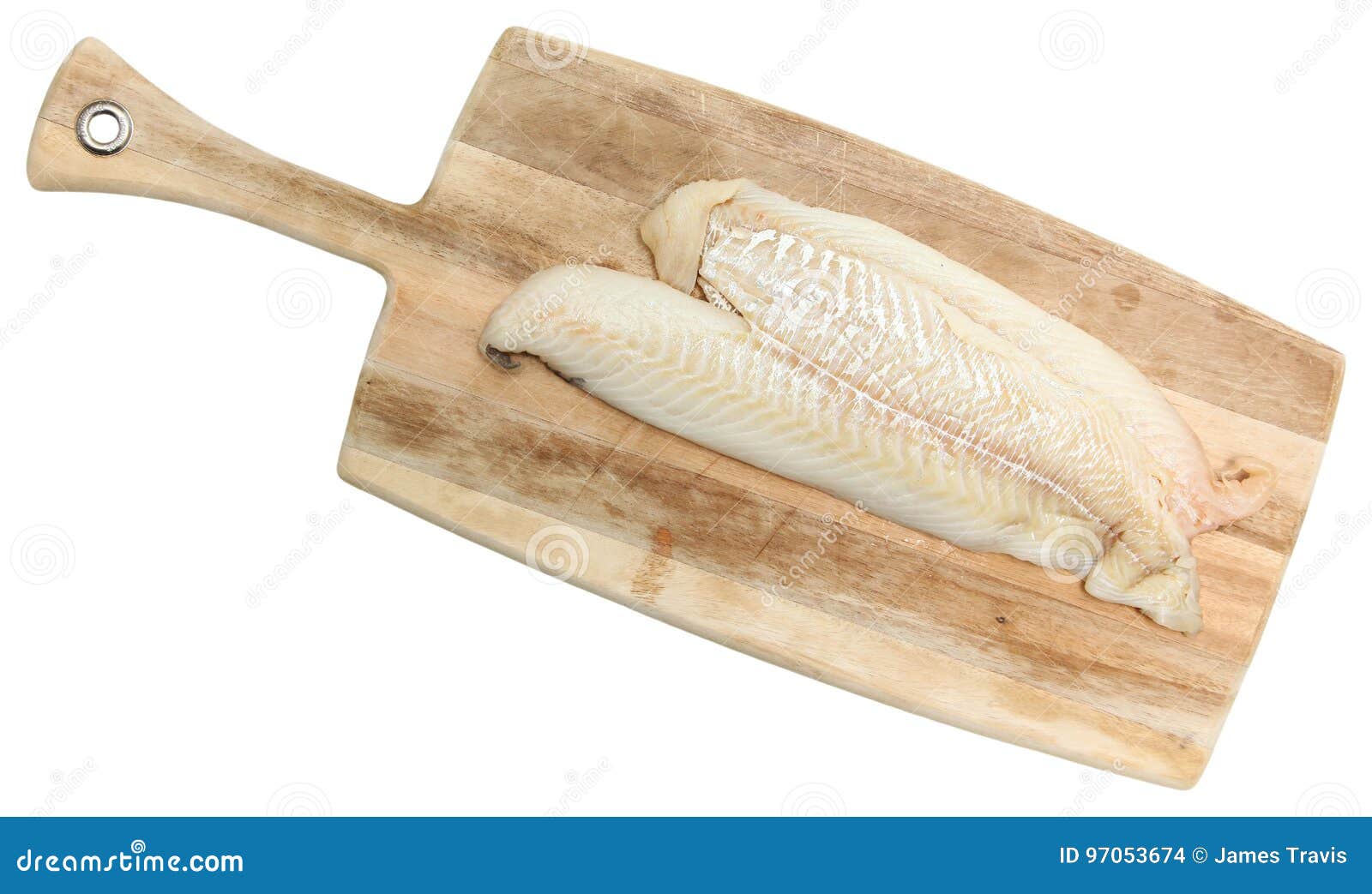 Cod Fillets stock photo. Image of wood, wooden, uncooked - 97053674