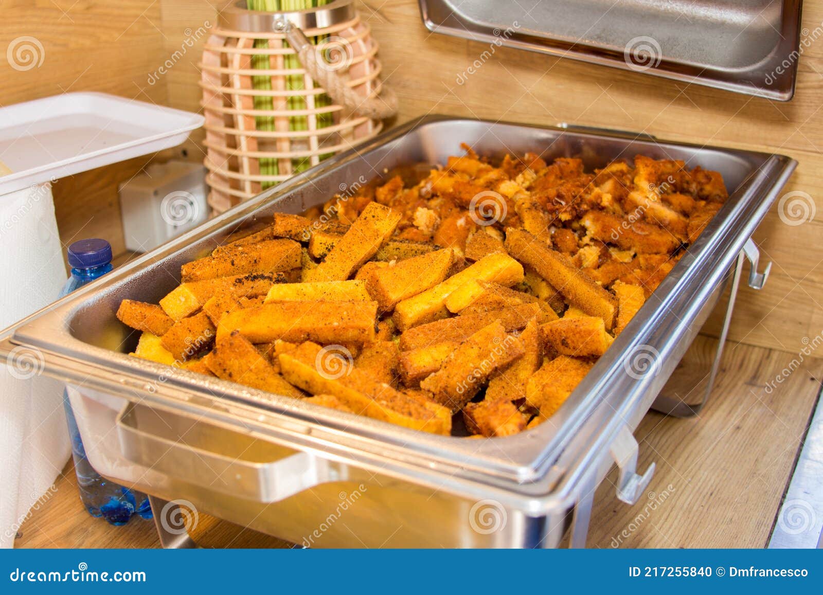 Cod fillets stock photo. Image of cooked, canteen, food - 217255840