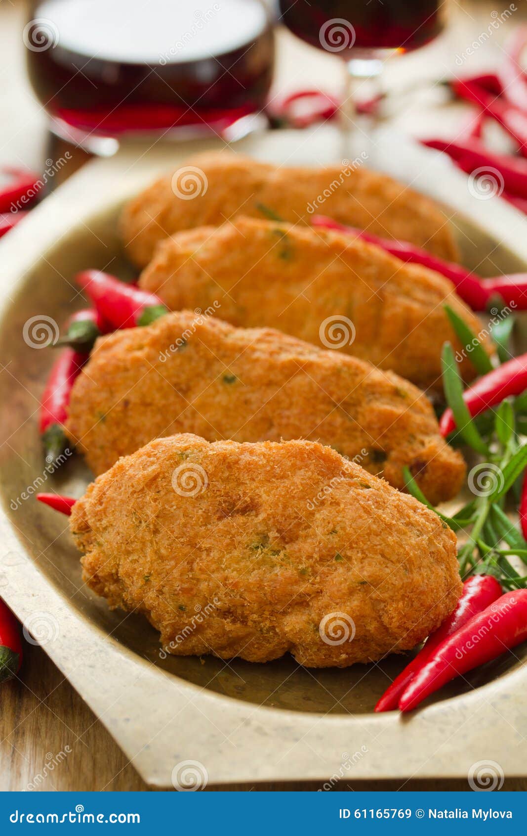 Cod Fish Croquettes on Dish Stock Image - Image of dish, gourmet: 61165769