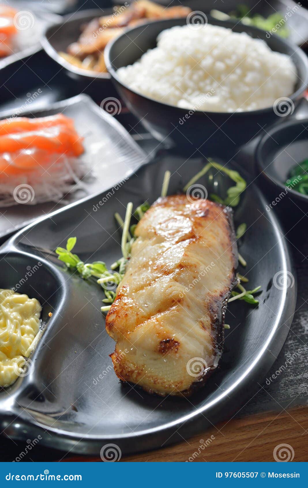 Cod fish stock image. Image of meat, food, cook, dish - 97605507