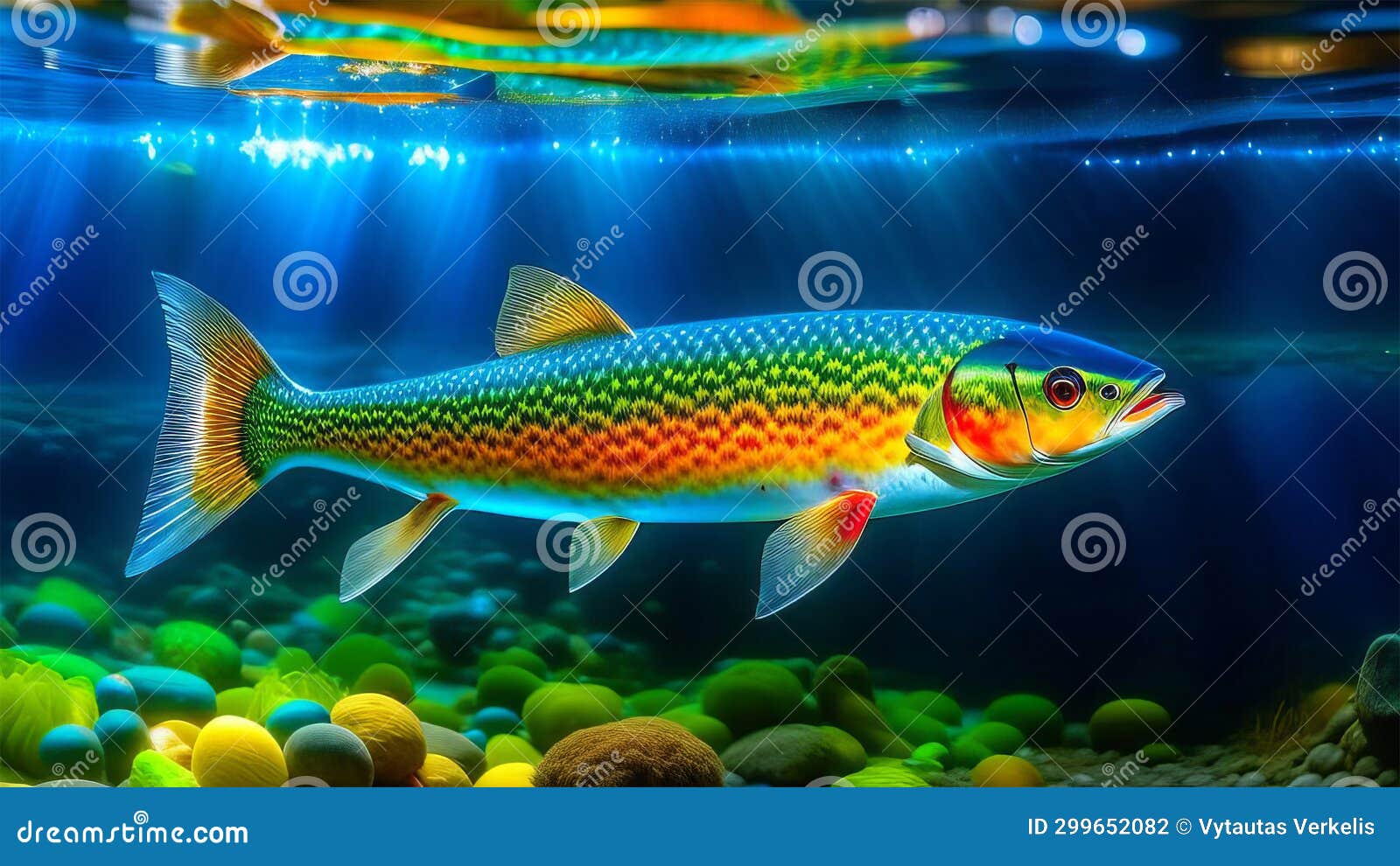 Cod Fishes Swimming Underwater, Aquarium Stock Photo - Image of fish ...