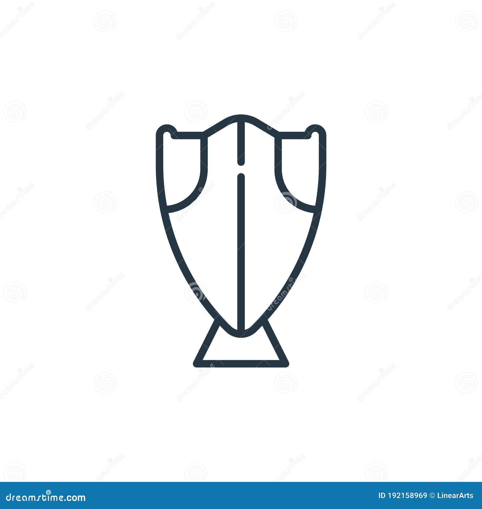 Cod Icon Vector from Food and Drinks Allergy Concept. Thin Line ...