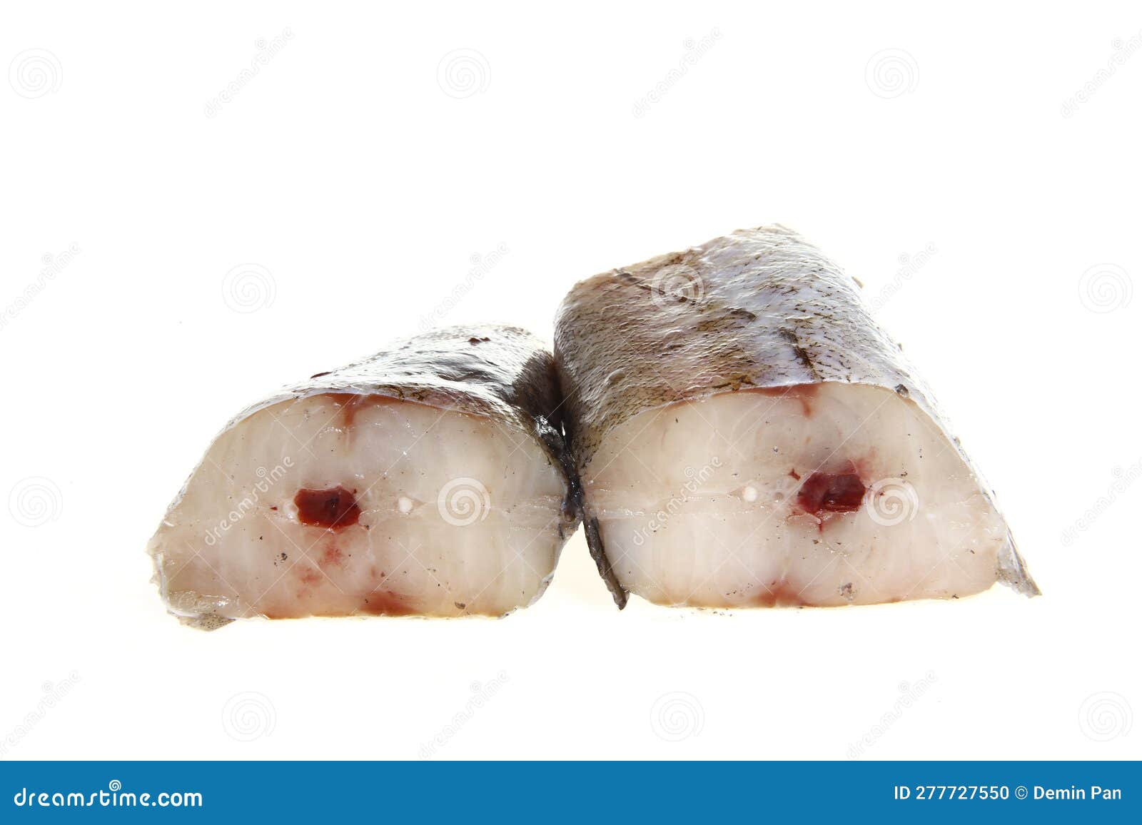 Cod Isolated on a White Background Stock Photo - Image of freshness ...