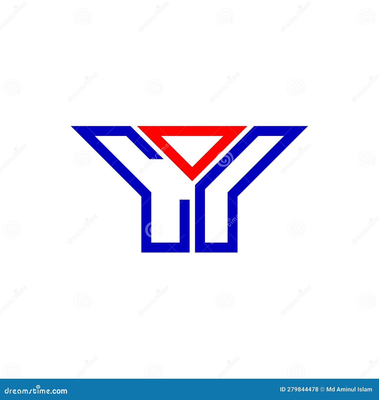 COD Letter Logo Creative Design with Vector Graphic, COD Stock Vector ...