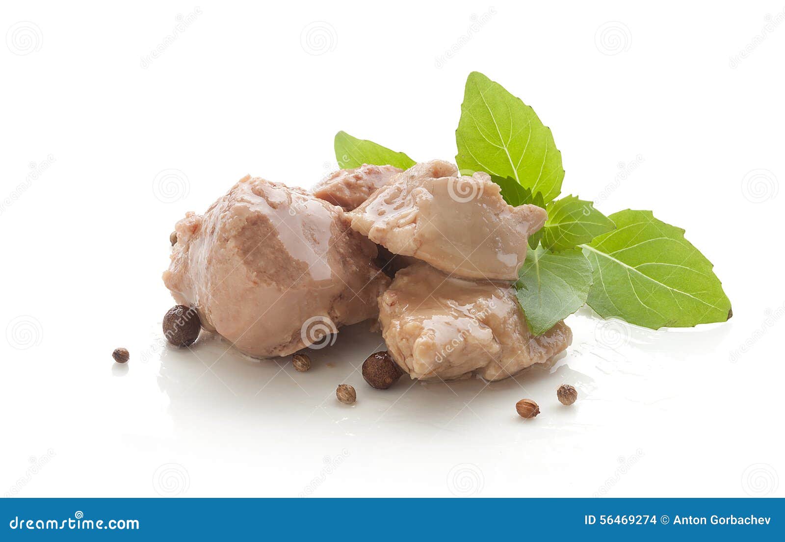 Cod liver stock photo. Image of fresh, pieces, meal, pepper - 56469274
