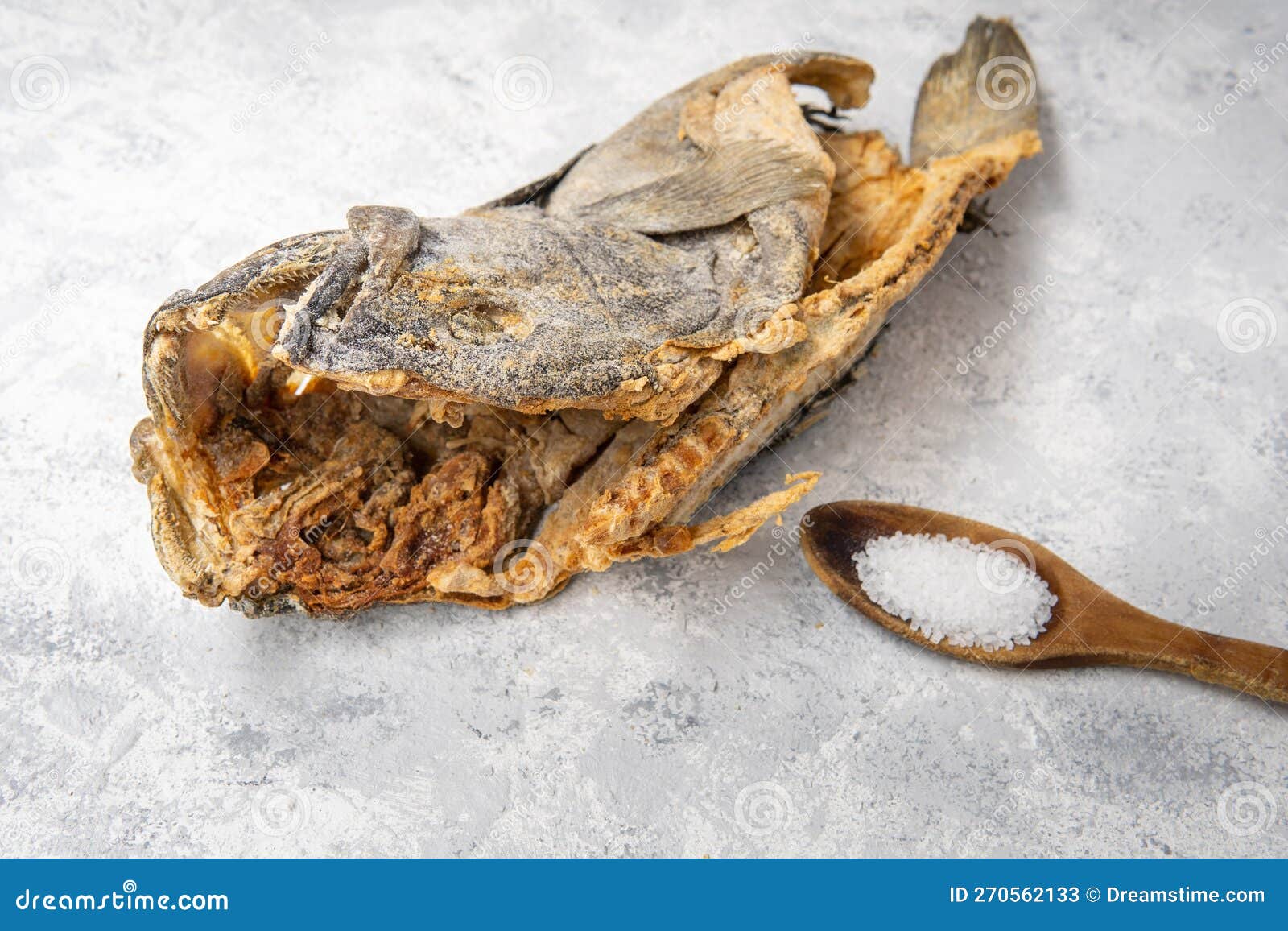 Cod Preserved in Salt is a Fish Used in Recipes during Holy Week or ...