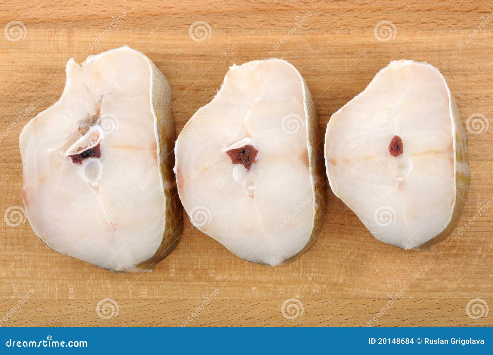 Cod steaks stock photo. Image of fresh, food, slice, protein - 20148684