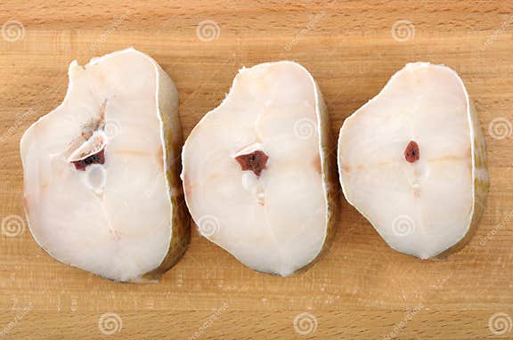 Cod steaks stock photo. Image of fresh, food, slice, protein - 20148684