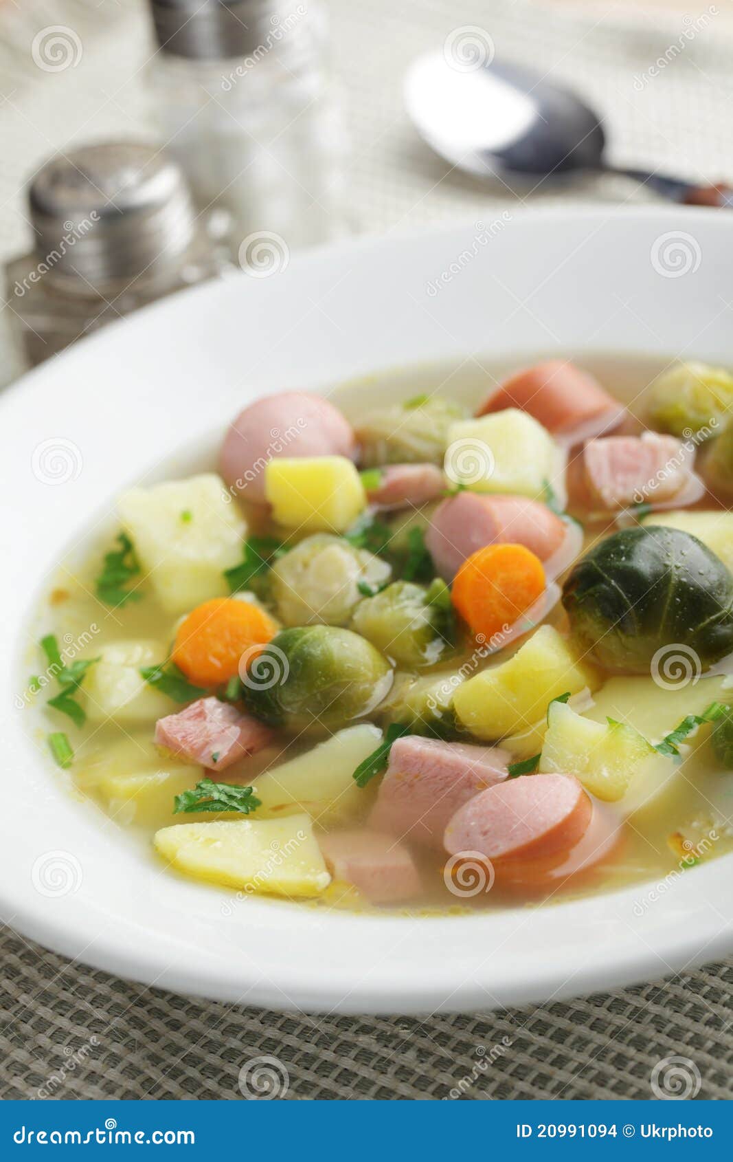 Coddle stock photo. Image of brussels, cuisine, sausage - 20991094