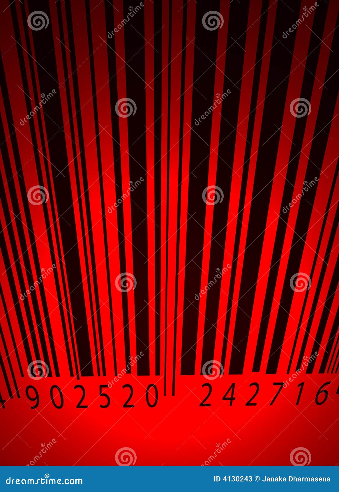 Code à barres illustration stock. Illustration du stocks - 4130243