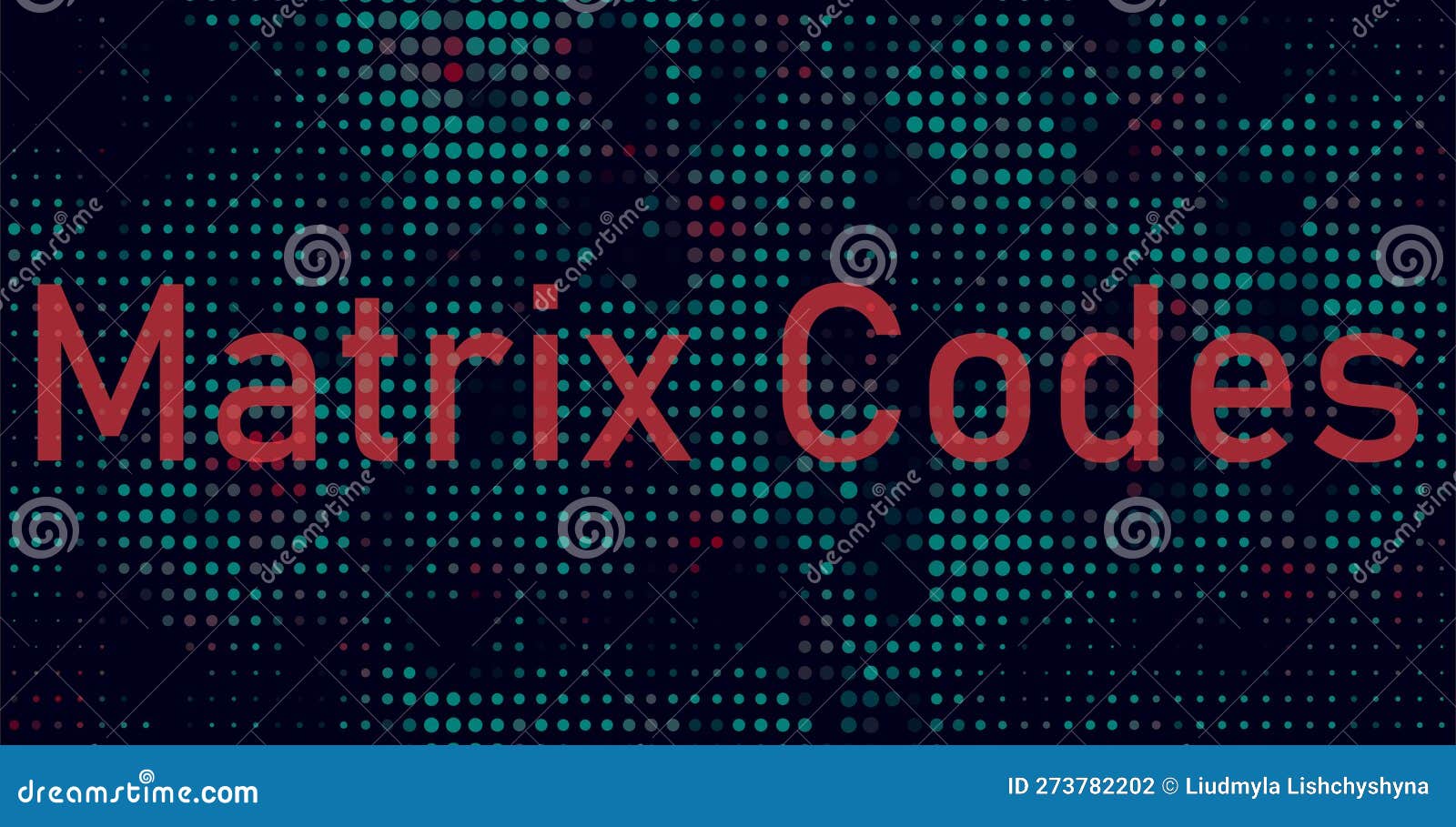 The Code of the Background Matrix Falling from the Top. Vector Particle ...