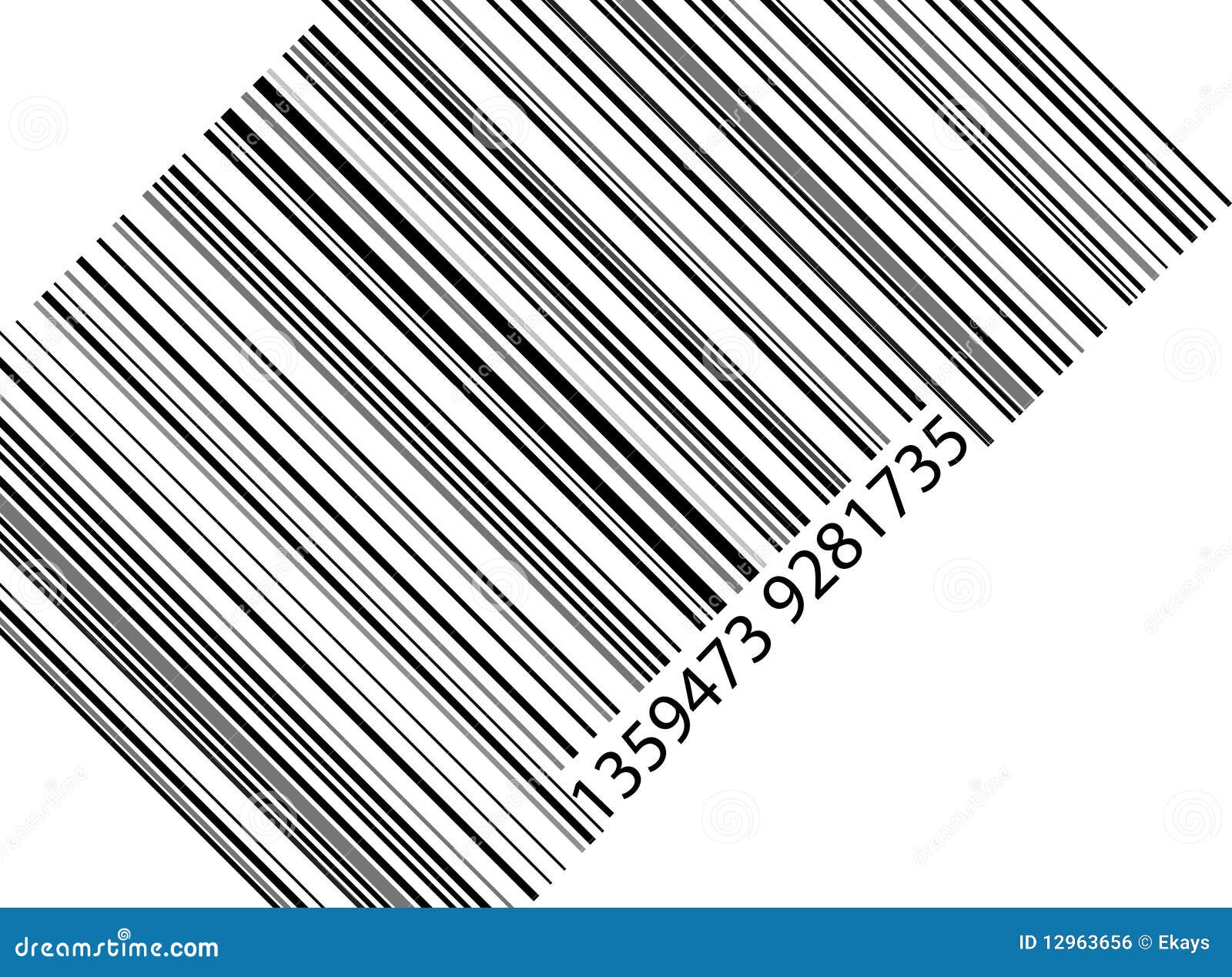 Code barres illustration de vecteur. Illustration du dessin - 12963656