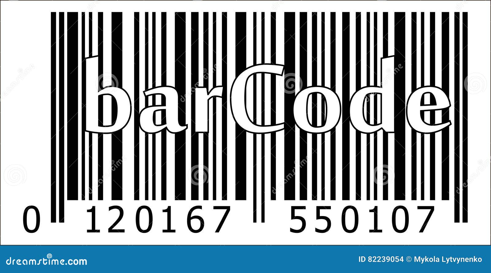 Code barres du produit illustration de vecteur. Illustration du ...