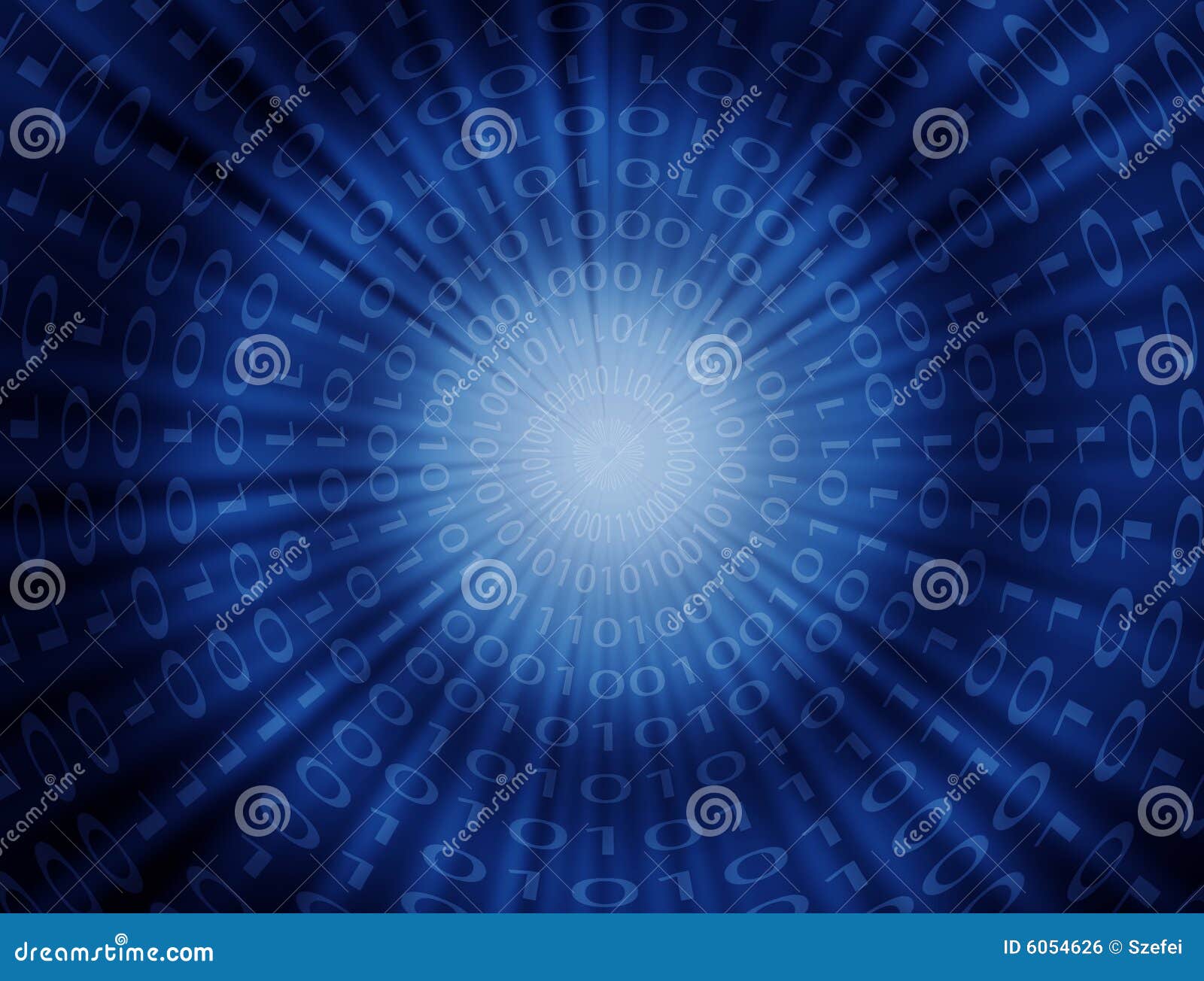 Code binaire illustration stock. Illustration du fond - 6054626