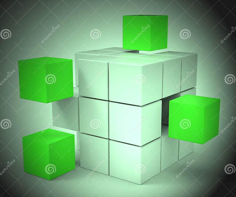 Code Breaker Decoded Data Hack 3d Rendering Stock Illustration ...