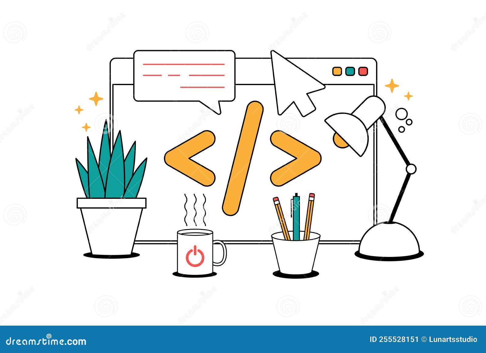 Code In The Browser Icon Coding Element Of Cyber Security Icon For Mobile Concept And Web Apps