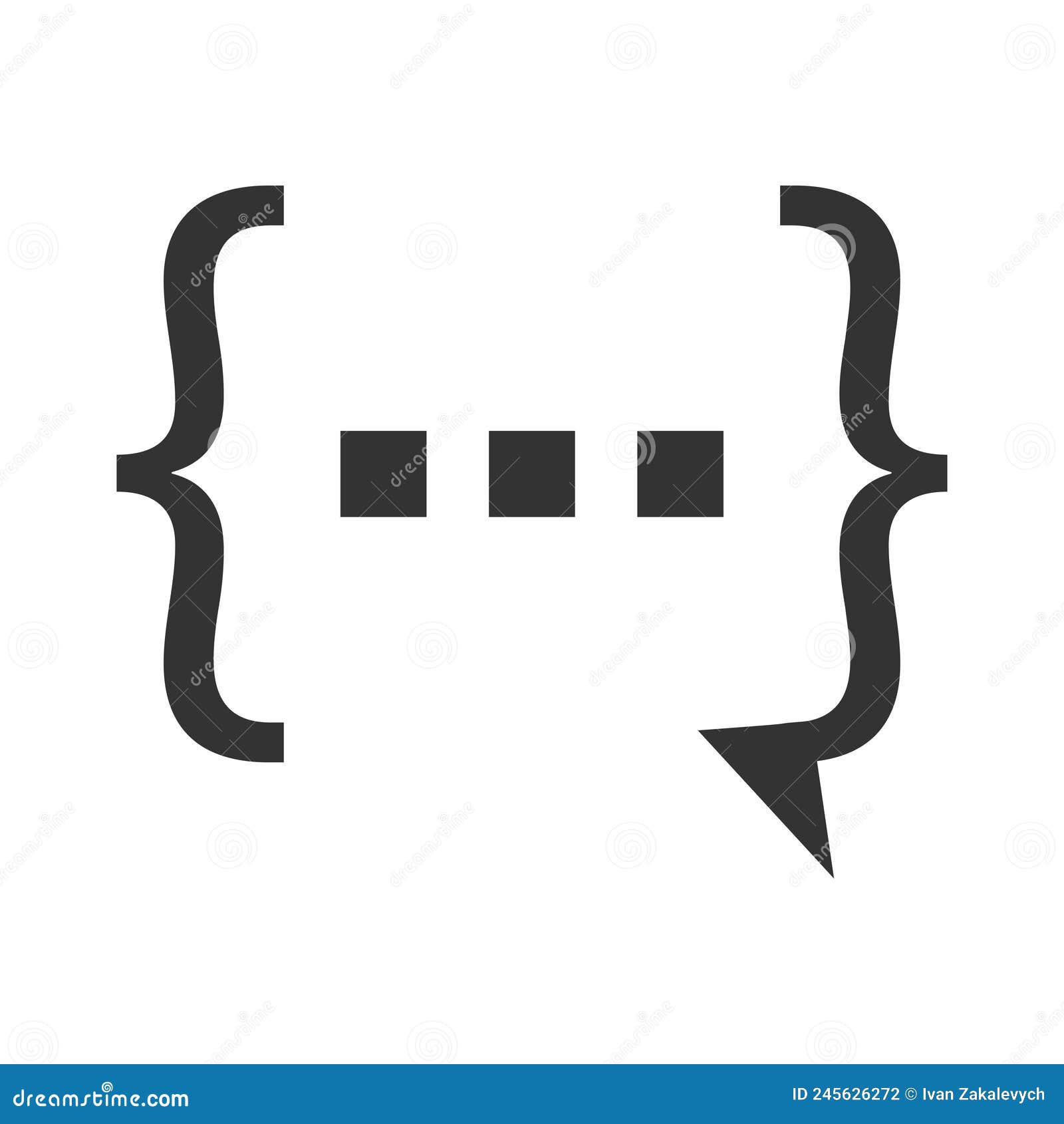 Code Chat Icon. Private Talk Symbol. Sign Secure Communication Vector ...