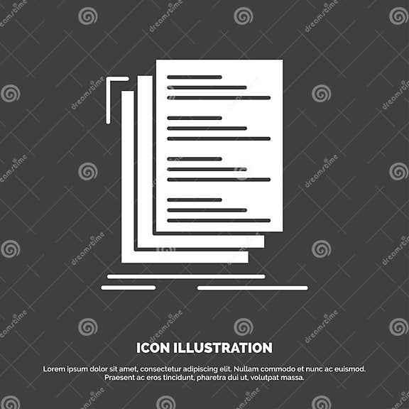Code Coding Compile Files List Icon Glyph Vector Symbol For Ui And Ux Website Or Mobile