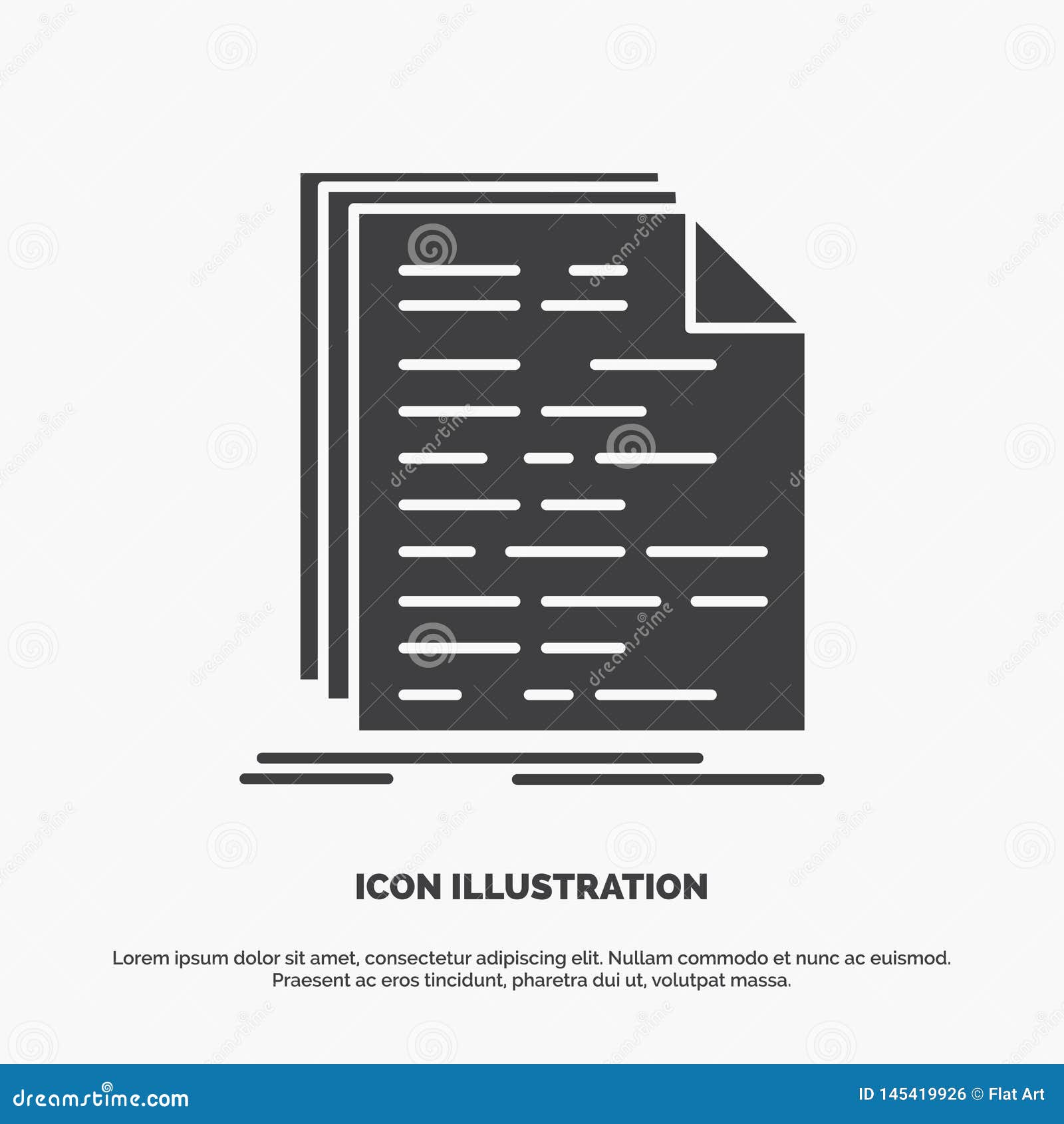 Code Coding Doc Programming Script Icon Glyph Vector Gray Symbol For Ui And Ux Website Or