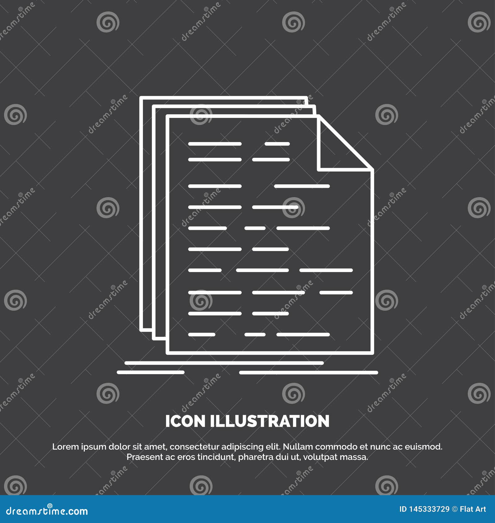 Code Coding Doc Programming Script Icon Line Vector Symbol For Ui And Ux Website Or Mobile