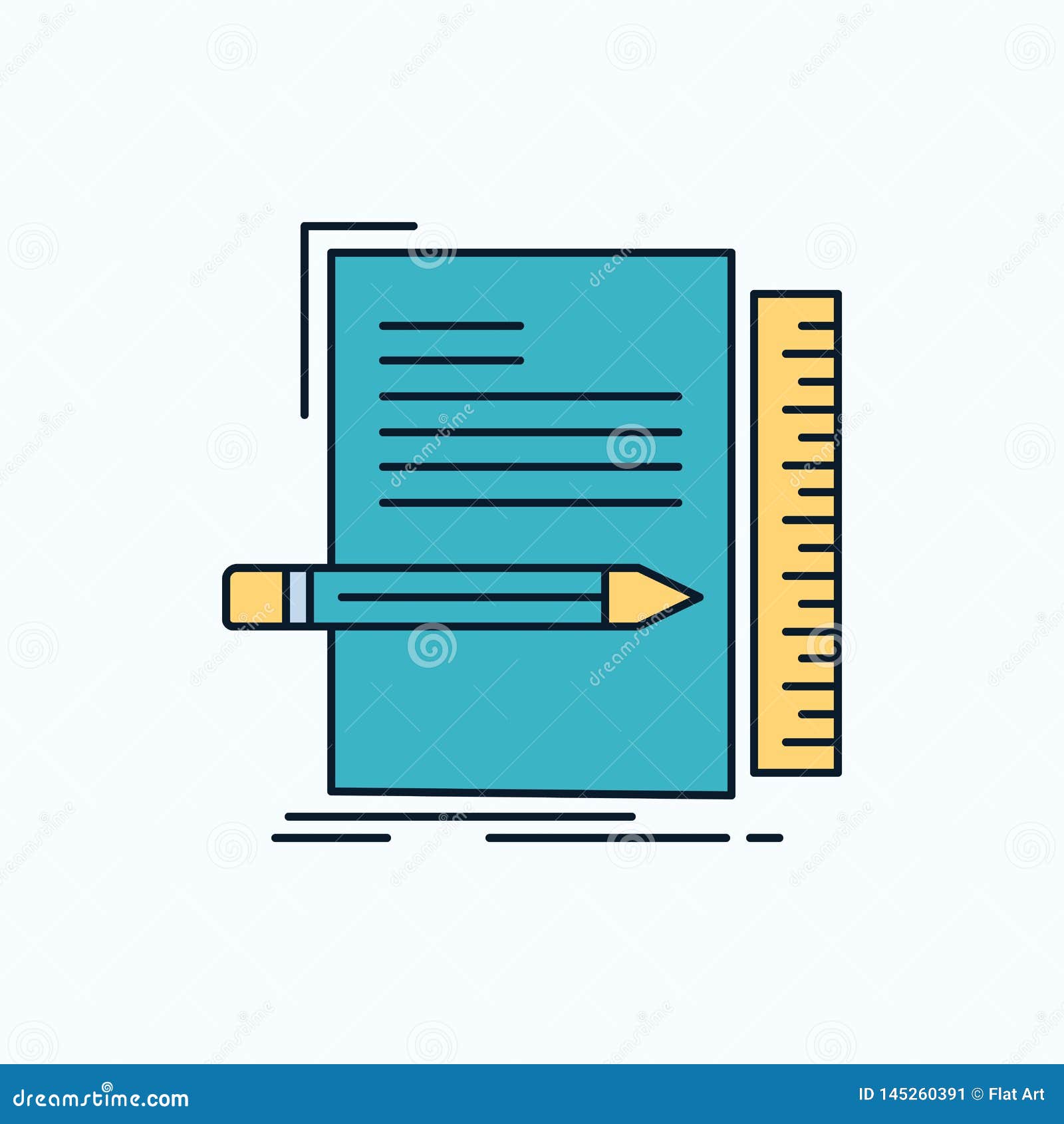 Code Coding File Programming Script Flat Icon Green And Yellow Sign And Symbols For Website