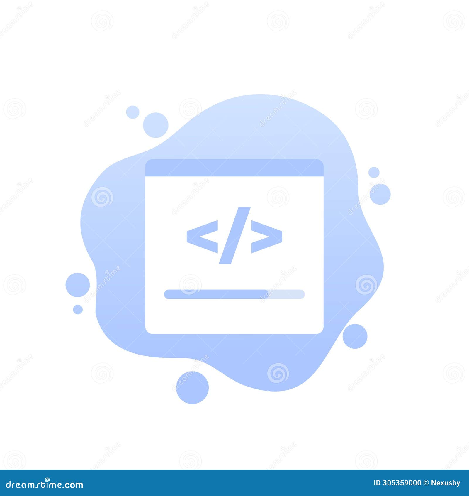 Code Compilation Icon for Web and Apps Stock Illustration ...