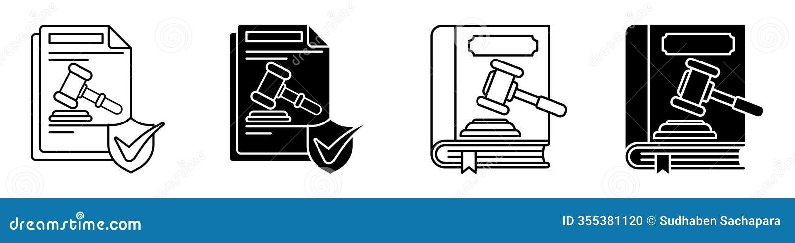 Code Of Conduct Icons Versions Set In Black Flat And Line Style Vector Illustration ...