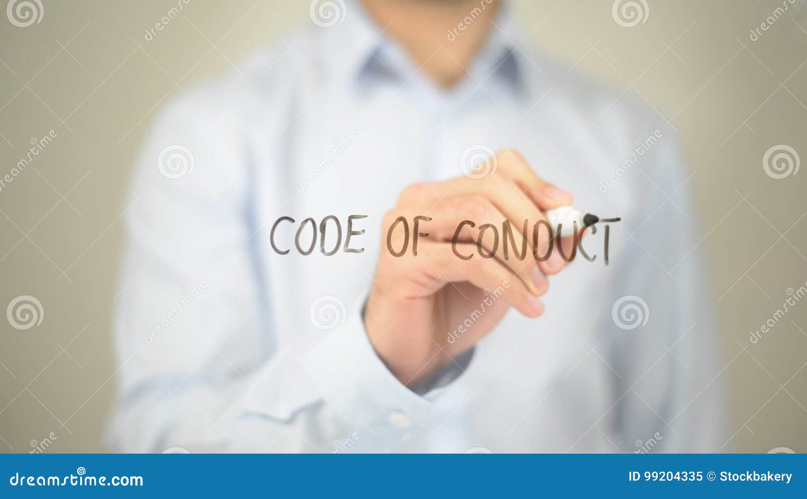 Code of Conduct, Man Writing on Transparent Screen Stock Image - Image ... Code of Conduct, Man Writing on Transparent Screen Stock Image - Image ...