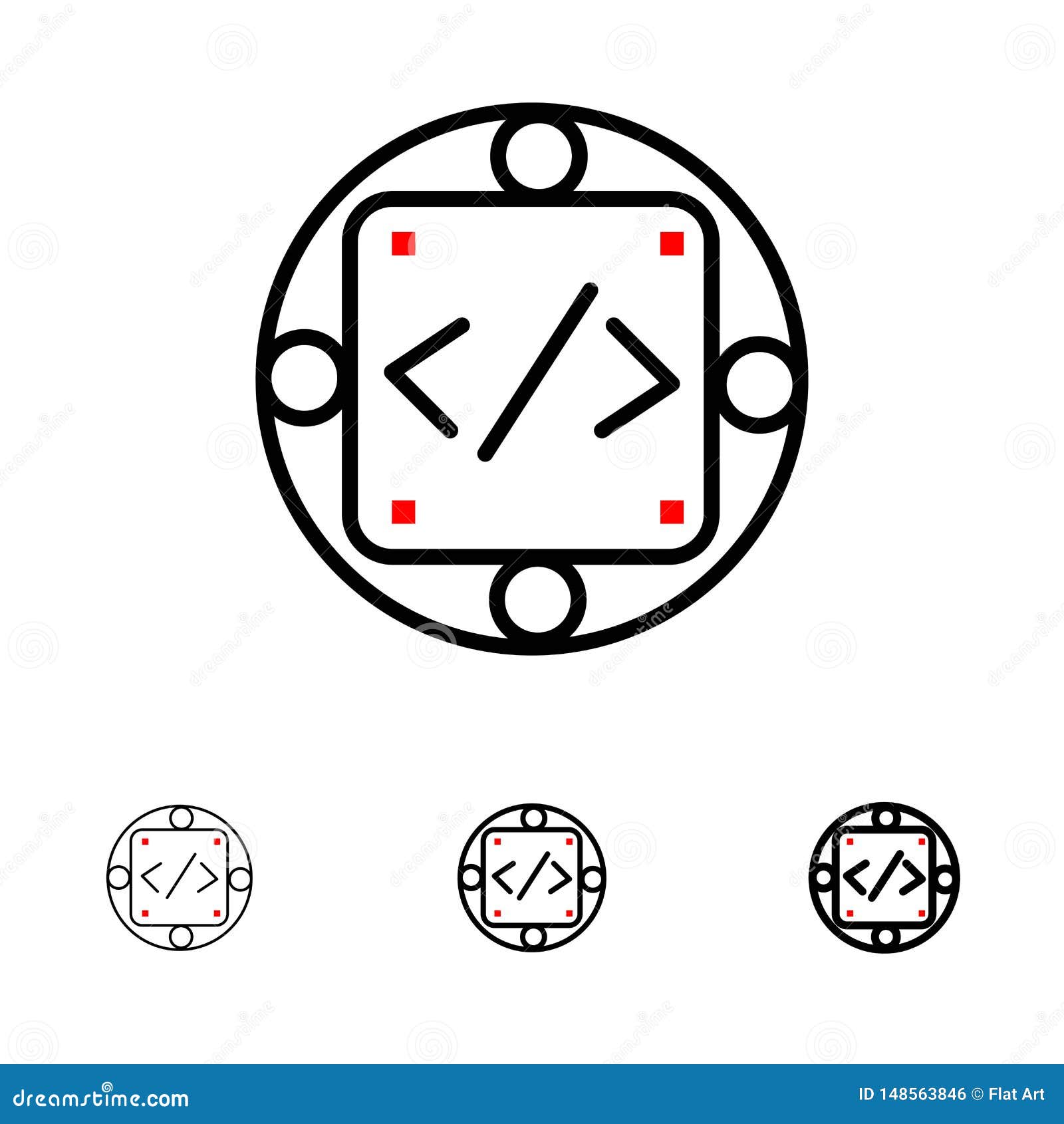 Code, Custom, Implementation, Management, Product Solid Icon ... Code, Custom, Implementation, Management, Product Solid Icon ...