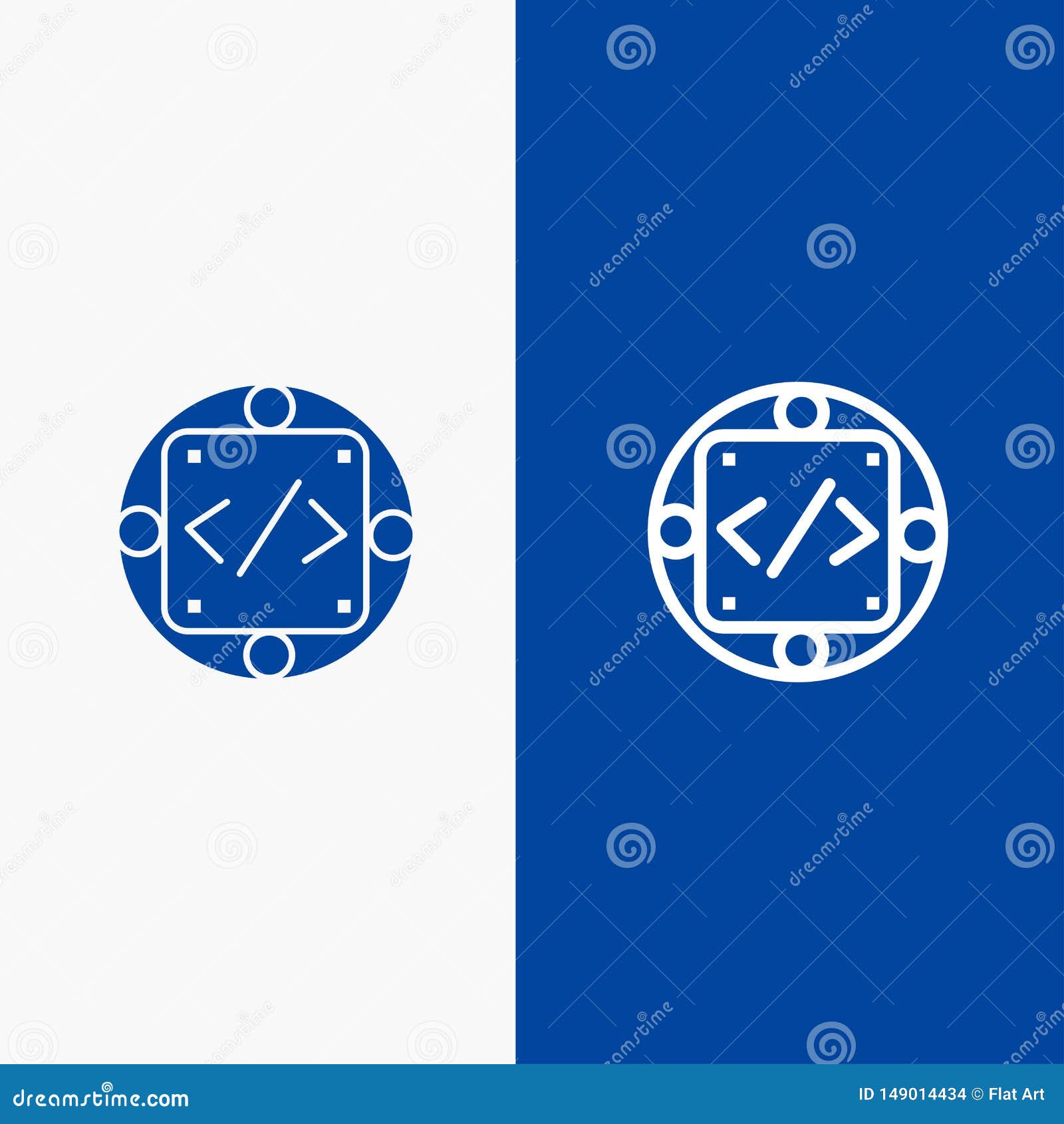 Code, Custom, Implementation, Management, Product Solid Icon ... Code, Custom, Implementation, Management, Product Solid Icon ...